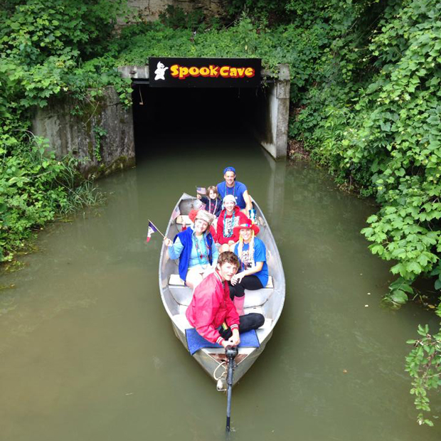Camping at Spook Cave and Campground in Iowa - Outdoors with Bear Grylls