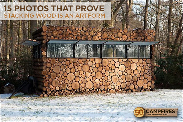 15 Photos That Prove Stacking Wood Is An Art Form - Outdoors with Bear ...