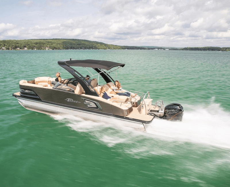 7 Stunning Luxury Pontoon Boats For 2020 - Outdoors with Bear Grylls